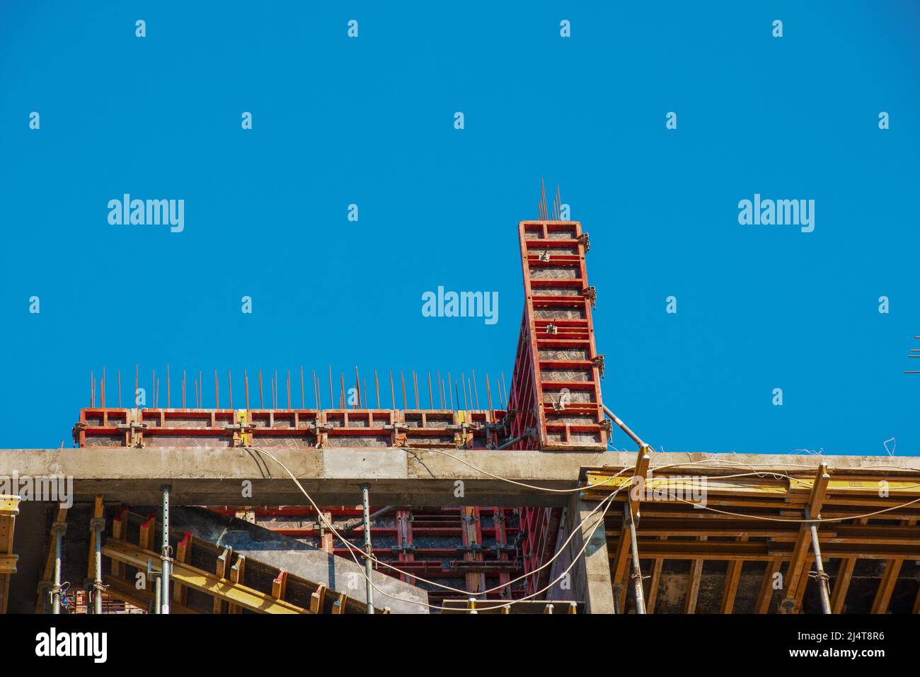 Formwork and building metal supports are used in the modern ...