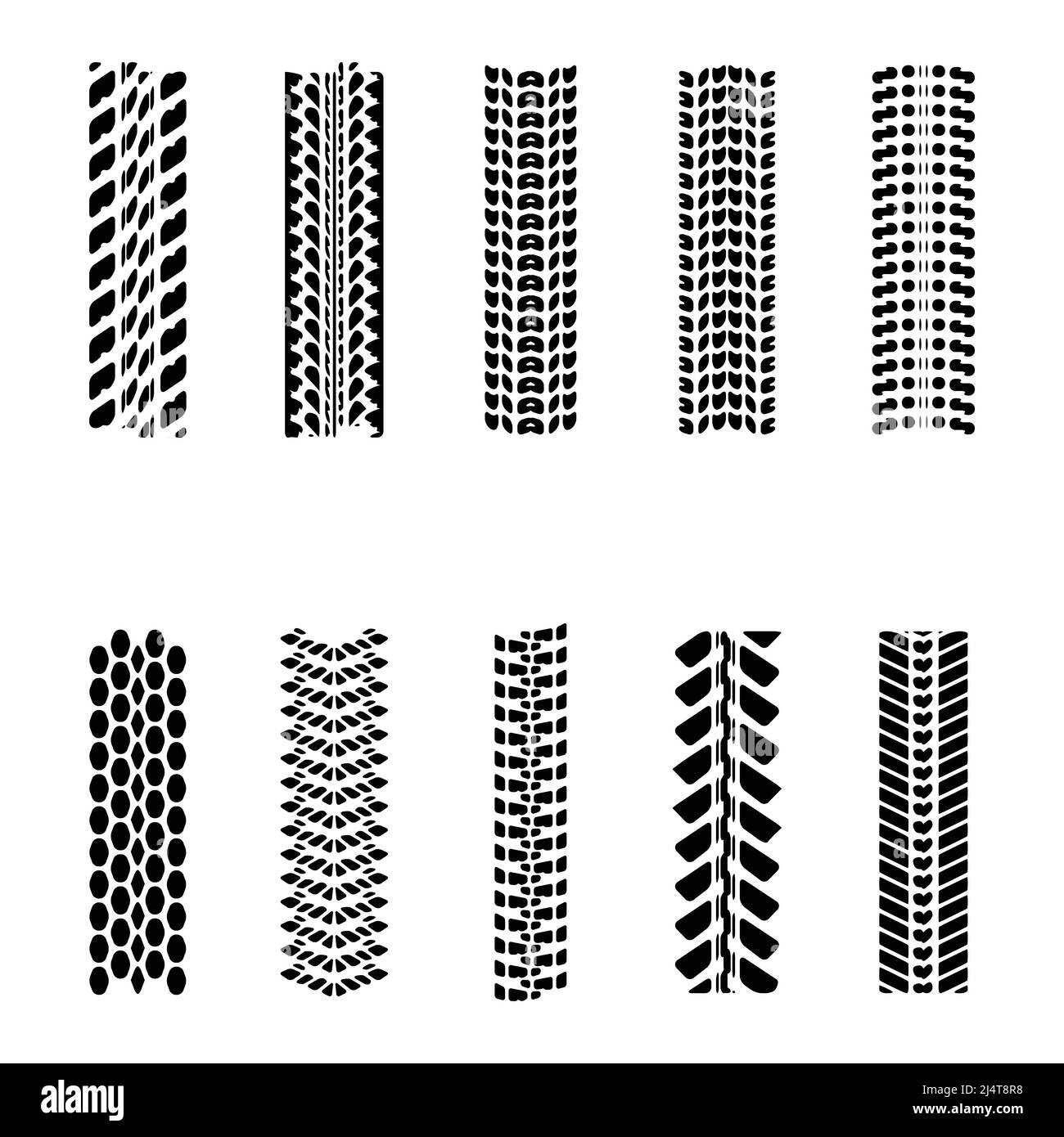 Tire tracks round corners wallpaper Stock Vector Image & Art - Alamy