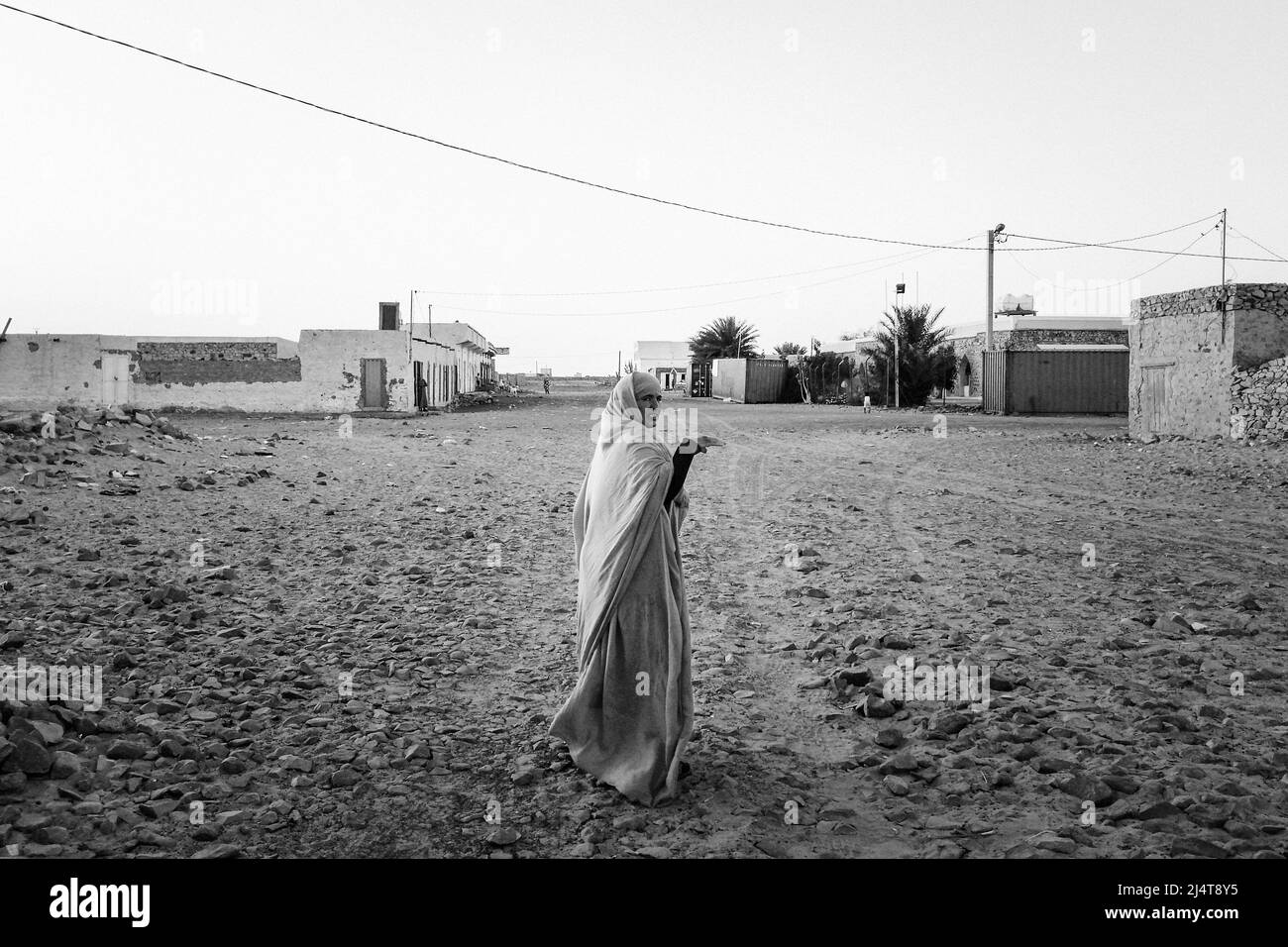 Traditional desert life Black and White Stock Photos & Images - Alamy
