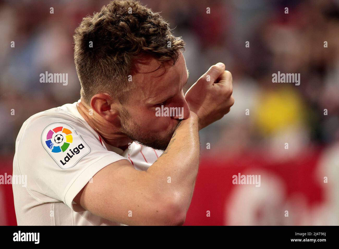 Sevilla, Spain. 17th Apr, 2022. La Liga Spanish La Liga soccer match ...