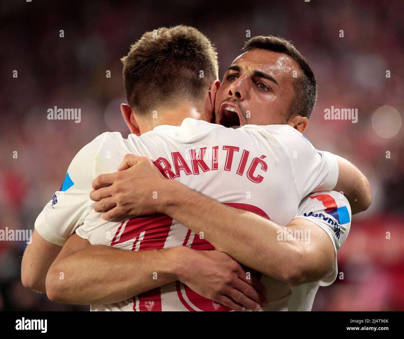 Sevilla, Spain. 17th Apr, 2022. La Liga Spanish La Liga soccer match ...