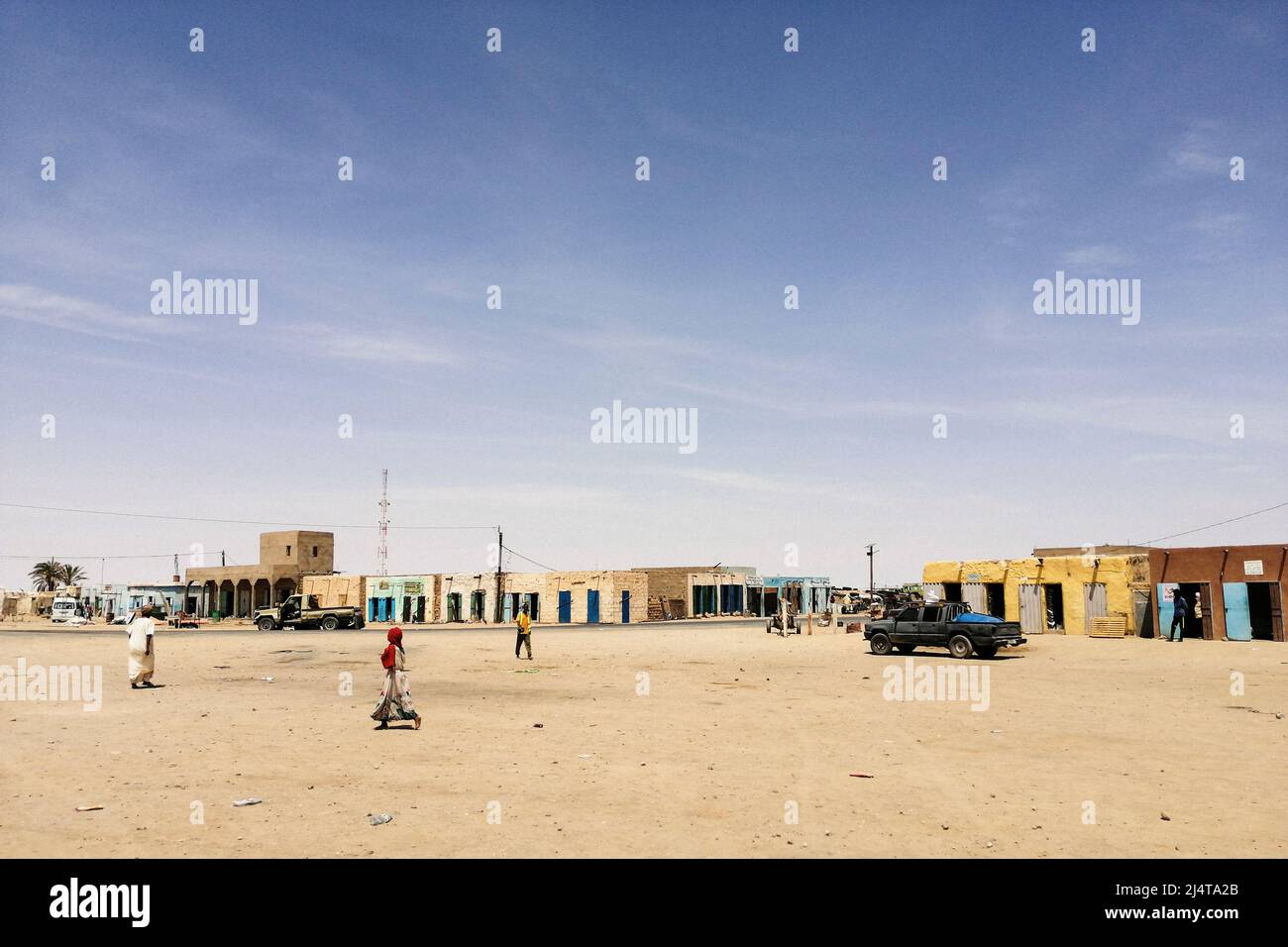 Mauritania, Choum, daily life Stock Photo - Alamy