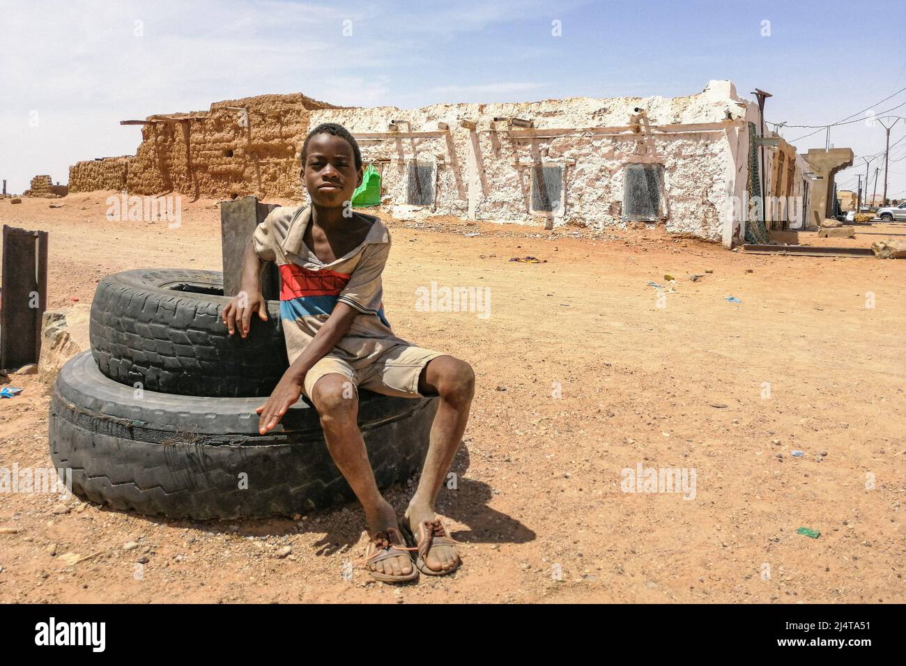 Mauritania, Choum, portrait Stock Photo - Alamy