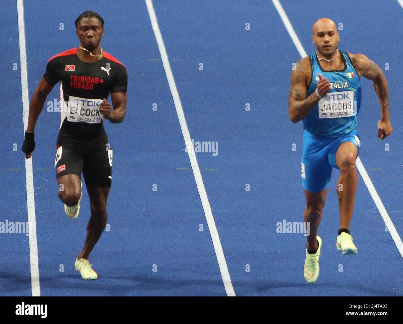 Hassan TAFTIAN of Iran , Adam THOMAS of Great Britain and Benele ...