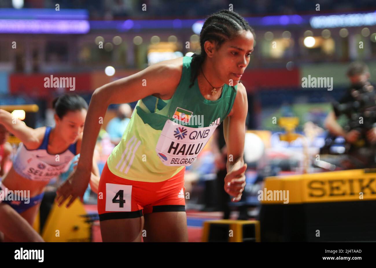 Freweyni HAILU of Ethiopie Heats 800 M Women during the World Athletics ...