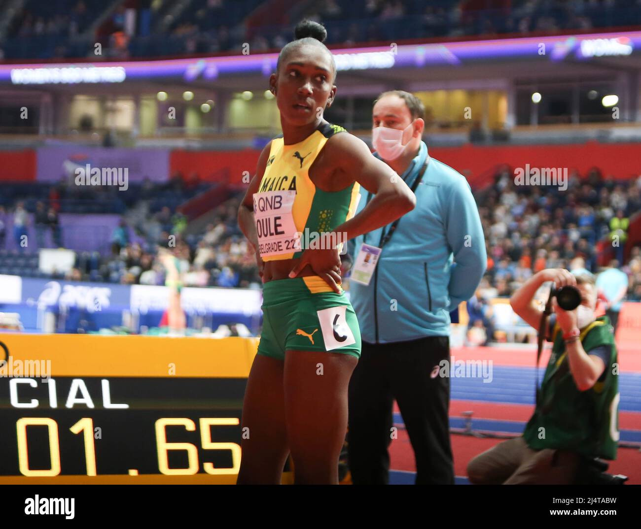 Natoya GOULE of Jamaique Heats 800 M Women during the World Athletics ...