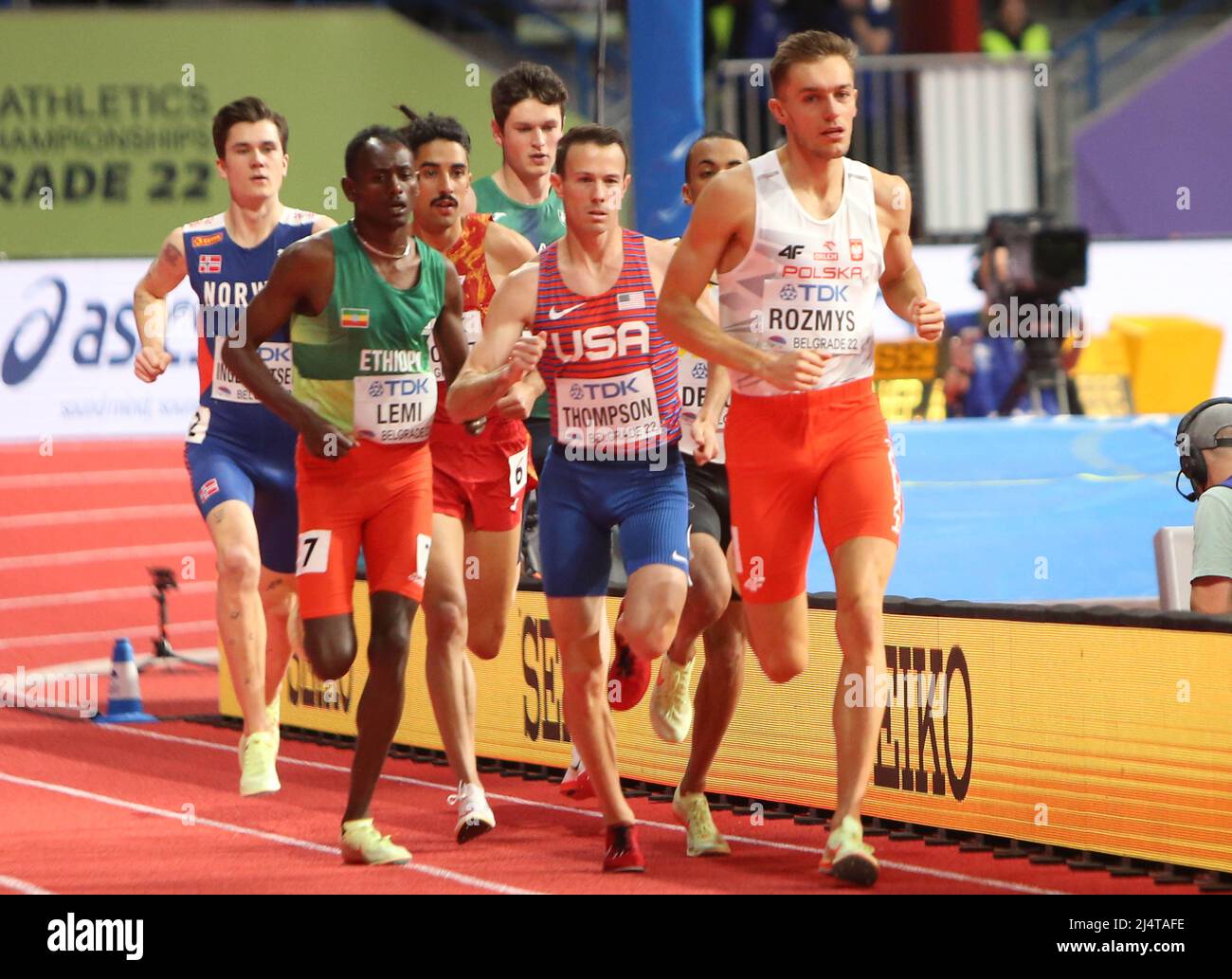 Jakob INGEBRIGTSEN of Norway , Teddese LEMI of Ethiopie , Joshua ...