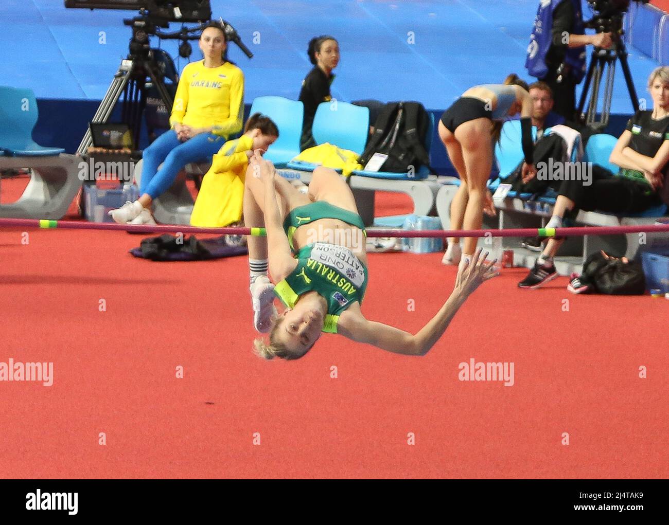 Eleanor PATTERSON of Australie Final High Jump Women during the World ...