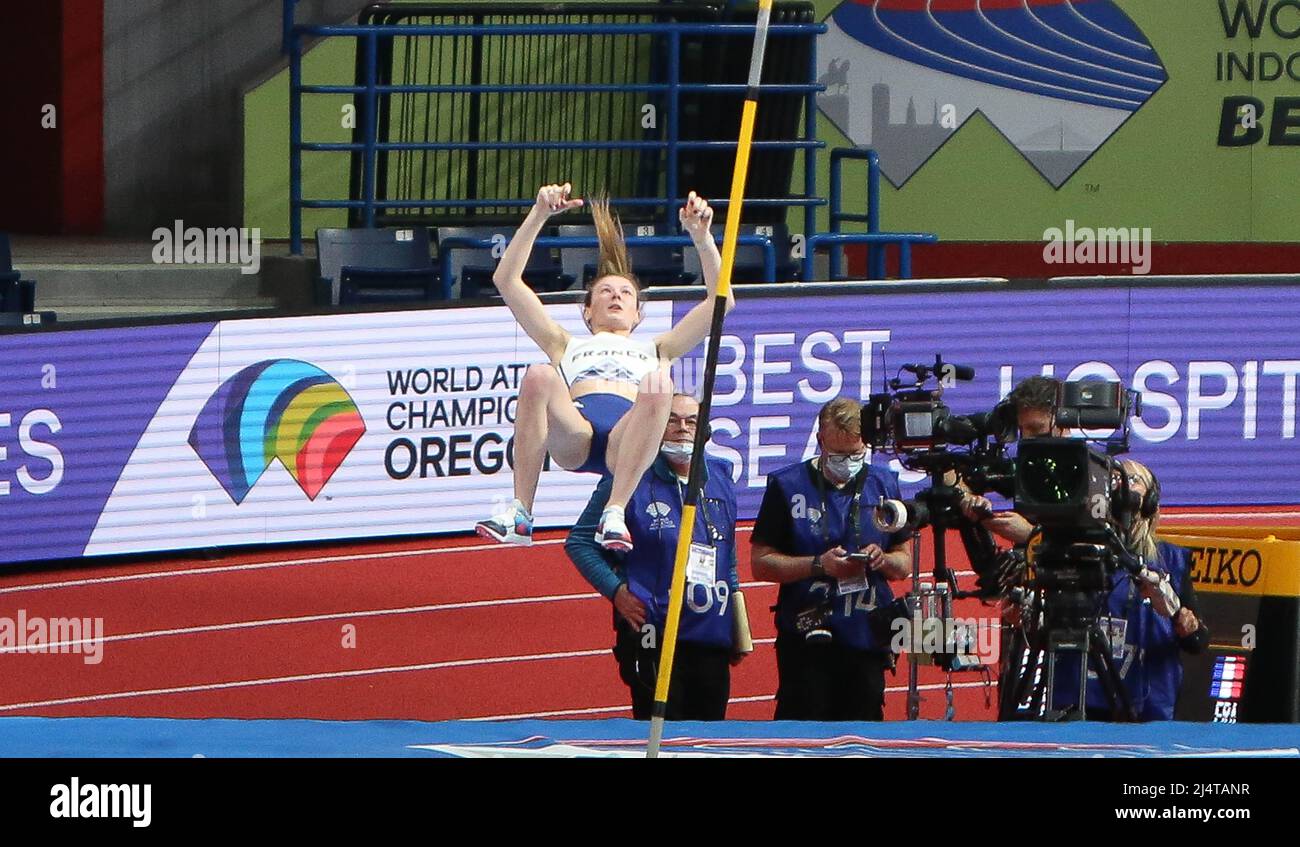 Margot CHEVRIER of France Finale Pole Vault Women during the World ...