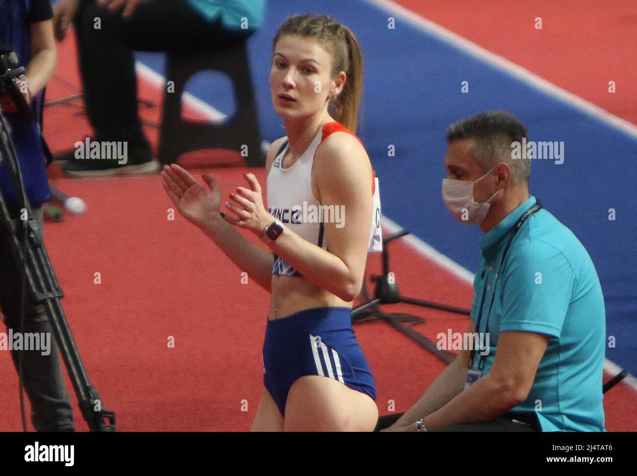 Margot CHEVRIER of France Finale Pole Vault Women during the World ...