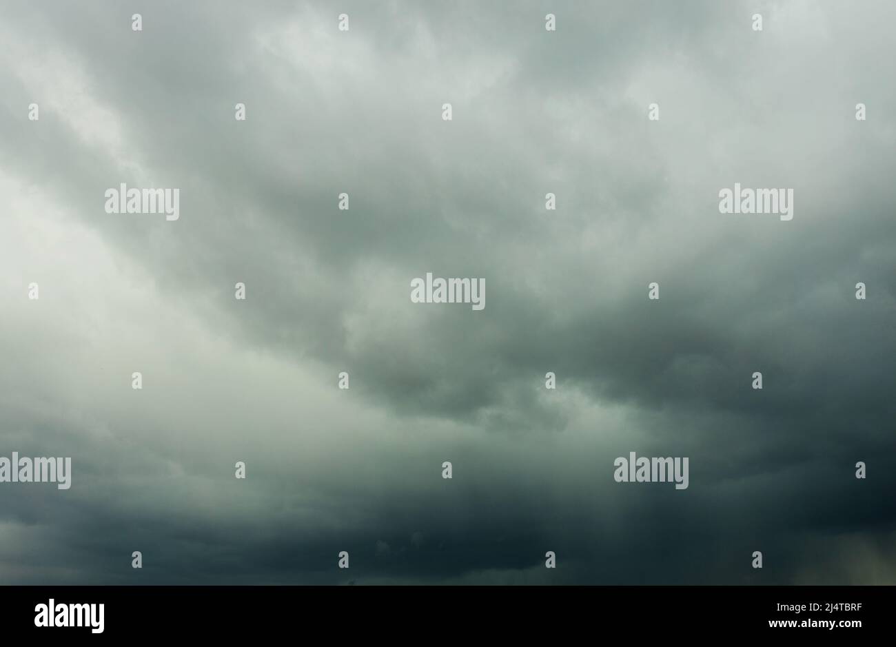 Black clouds hanging in the sky. Dark layers cloudy rain coming Stock ...