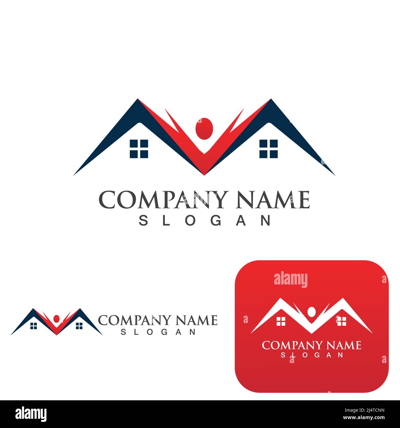 Home and building logo and symbol Stock Vector Image & Art - Alamy