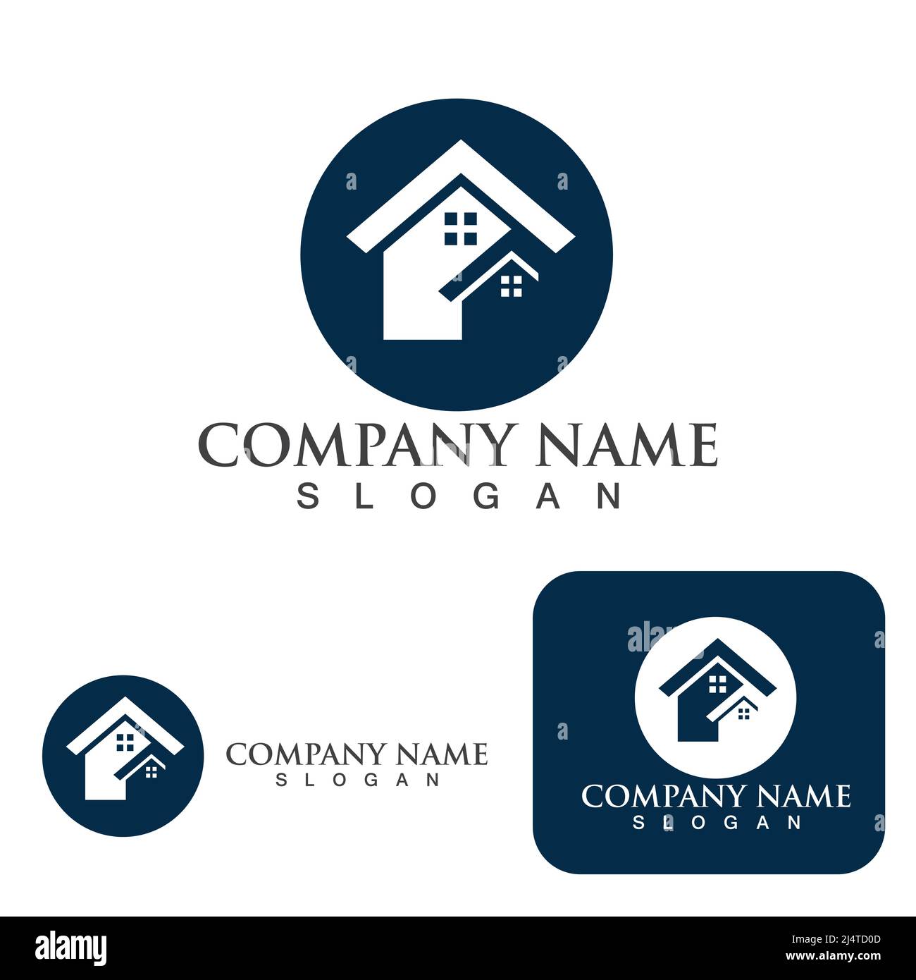 Home and building house logo vector Stock Vector Image & Art - Alamy