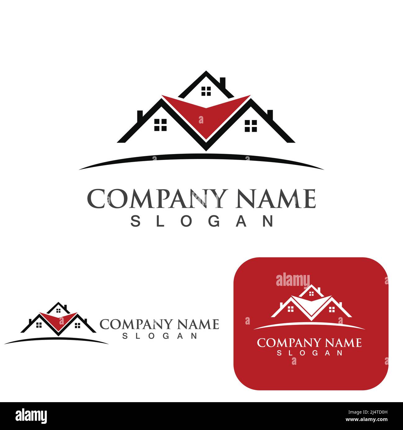 Home and building house logo vector Stock Vector Image & Art - Alamy