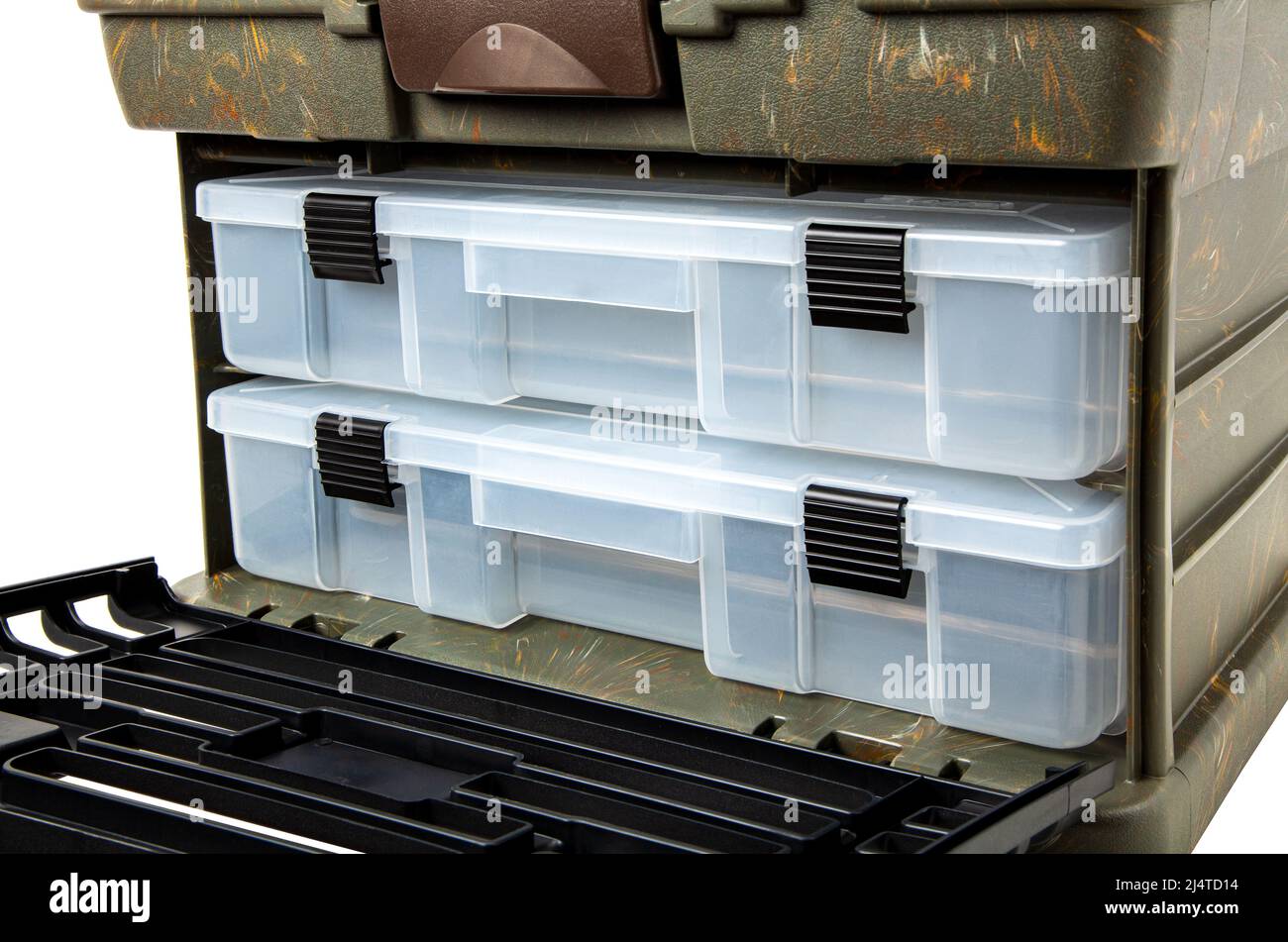 Portable plastic container with opening lid and additional sliding ...