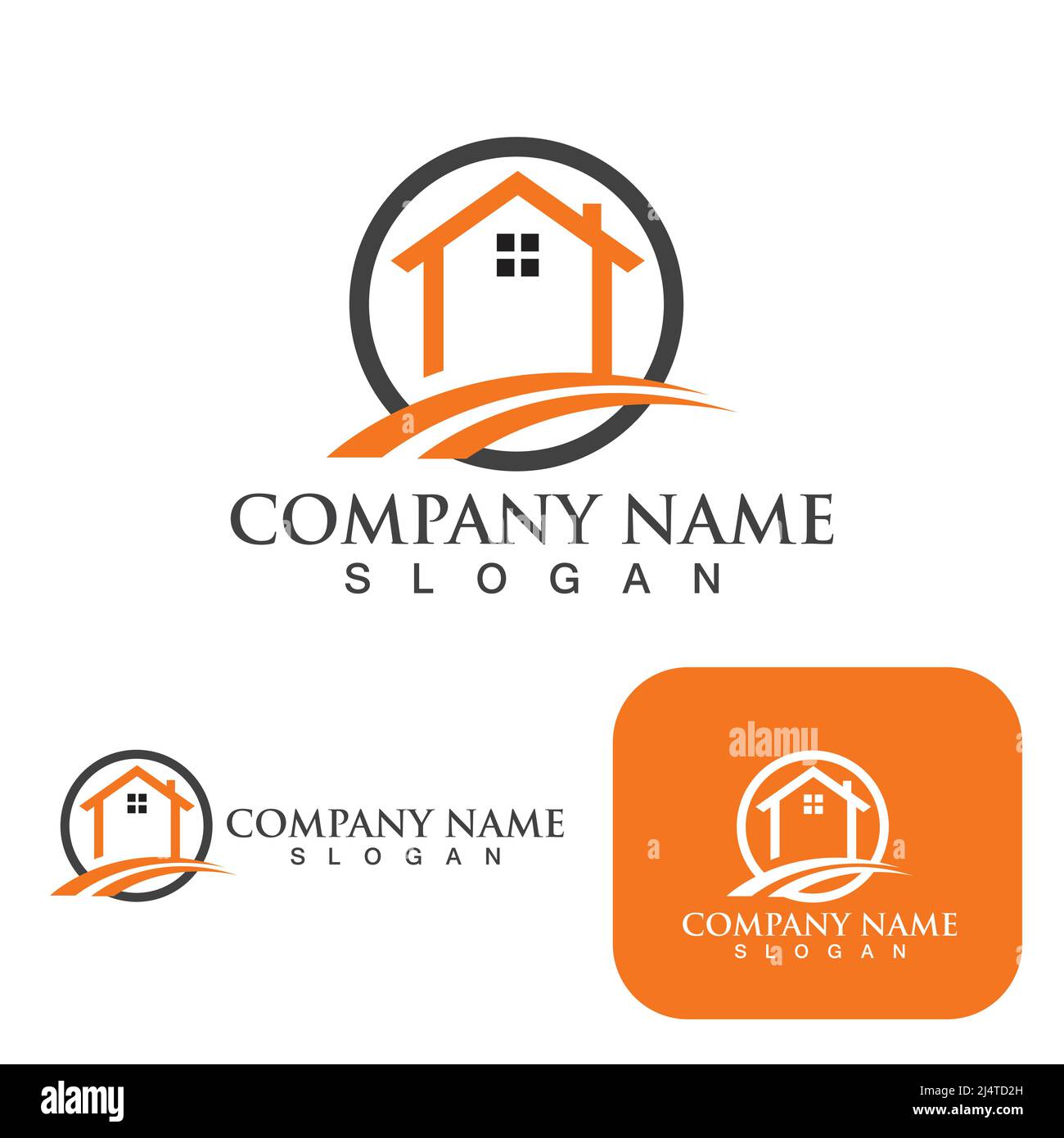 Home and building house logo vector Stock Vector Image & Art - Alamy