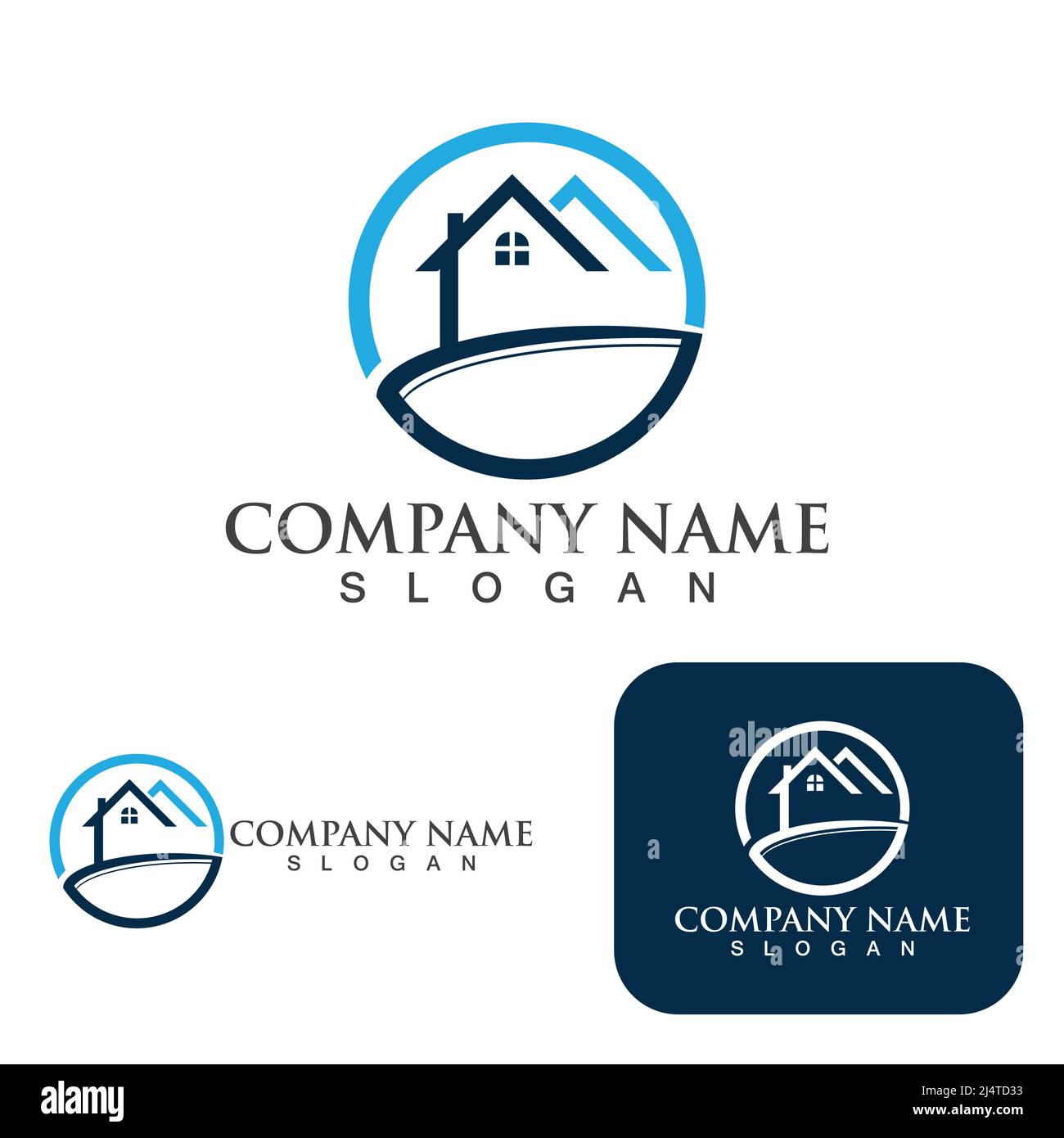 Home and building house logo vector Stock Vector Image & Art - Alamy