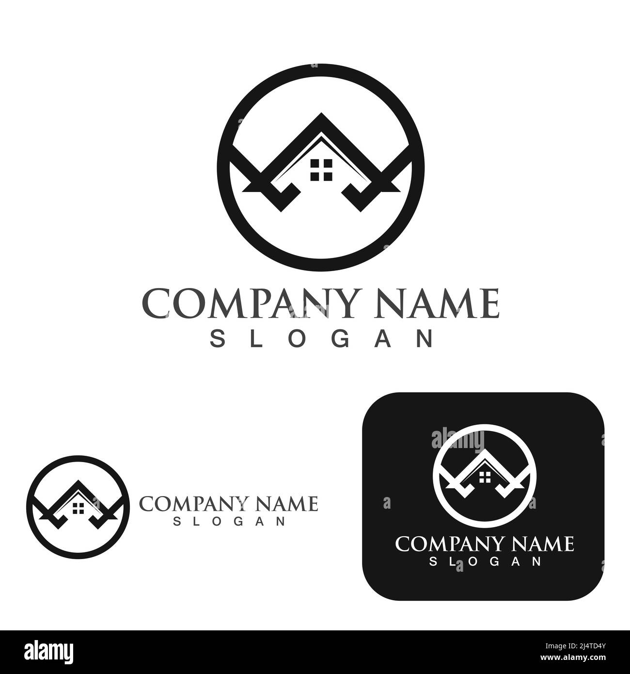 Home and building house logo vector Stock Vector Image & Art - Alamy