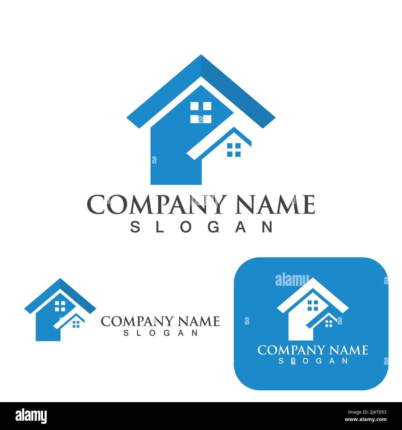 Home and building house logo vector Stock Vector Image & Art - Alamy
