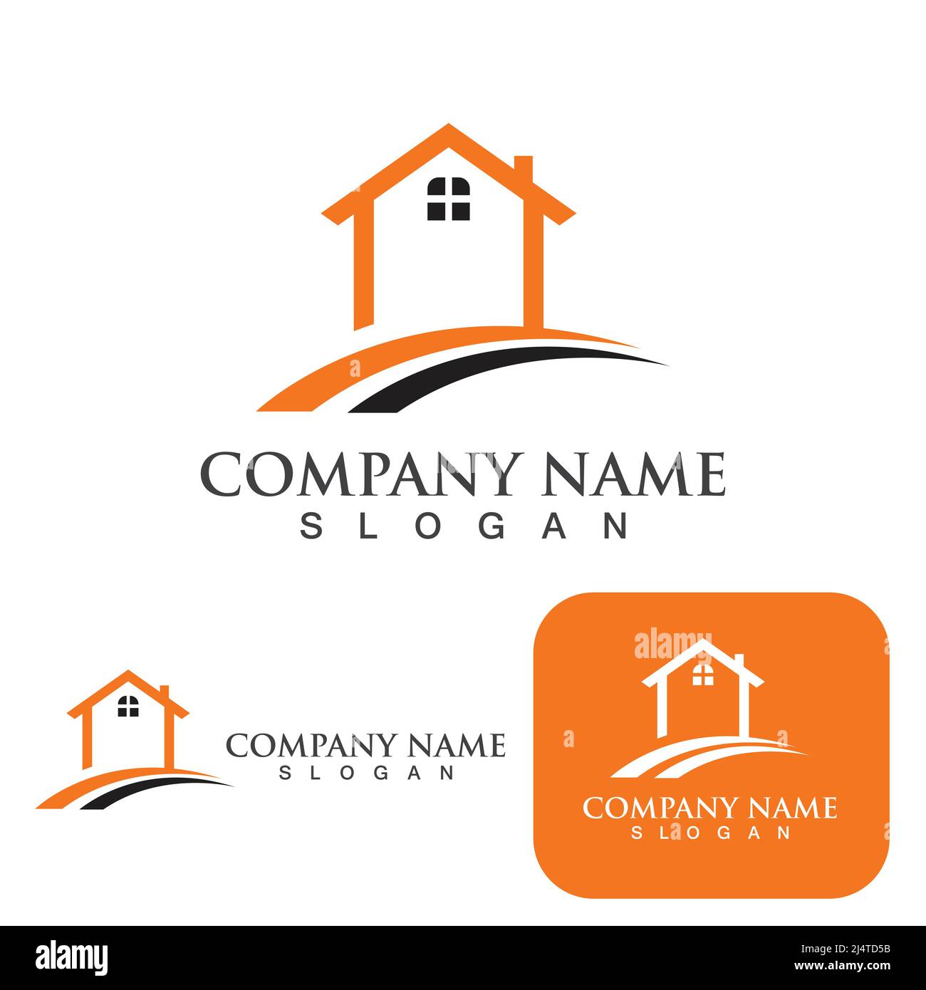 Home and building house logo vector Stock Vector Image & Art - Alamy