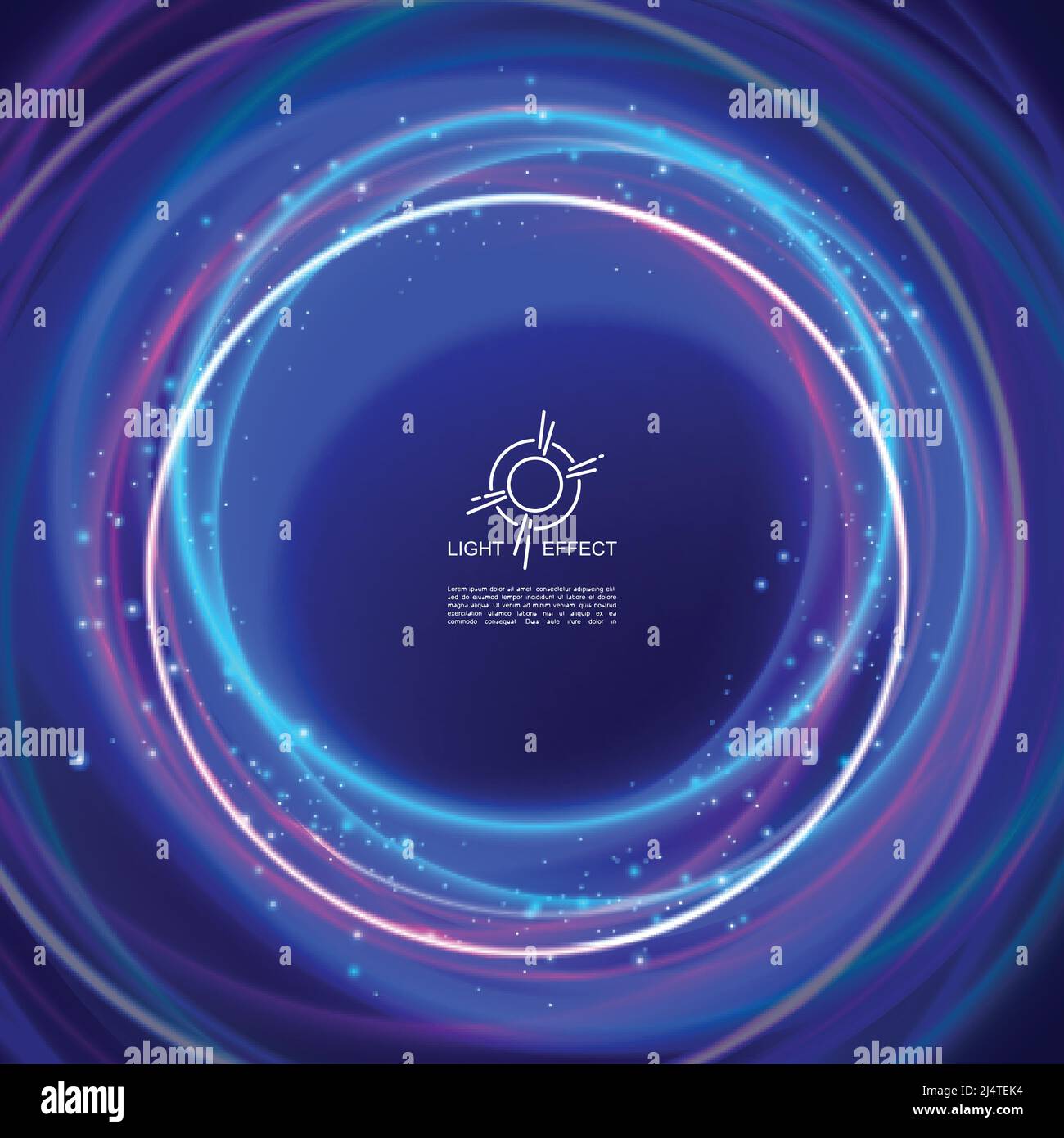 Realistic light shiny template with sparkling glittering glowing ...