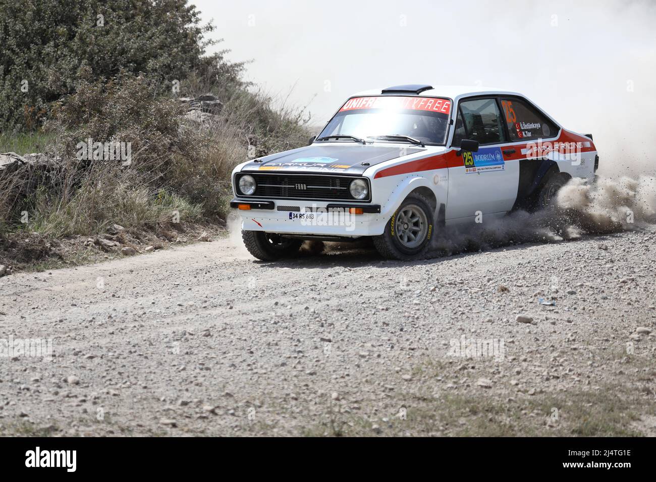 Bodrum, Turkey. 16 April 2022. The first race of the Turkiye Otomobil ...