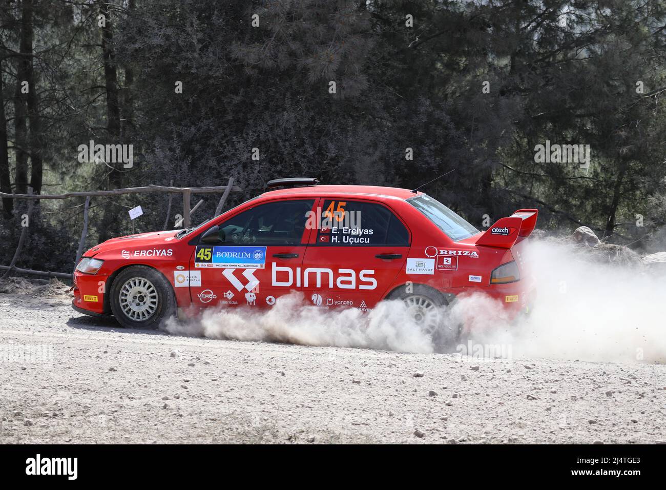 Bodrum, Turkey. 16 April 2022. The first race of the Turkiye Otomobil ...