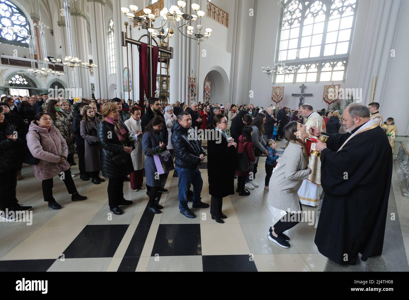 First holy communion procession hi-res stock photography and images - Alamy