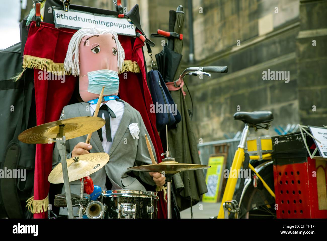 The drumming puppet hi-res stock photography and images - Alamy