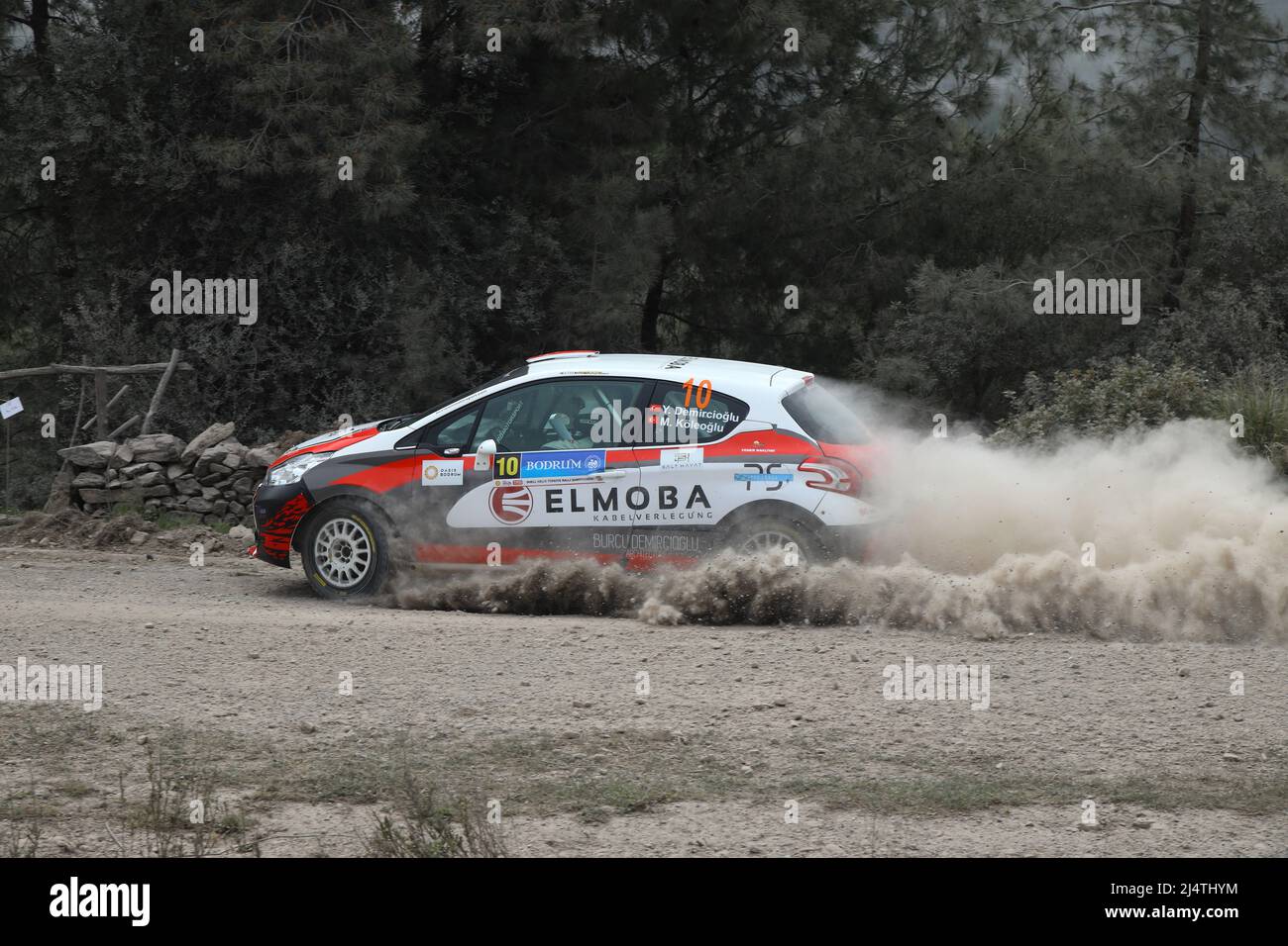 Bodrum, Turkey. 16 April 2022. The first race of the Turkiye Otomobil ...