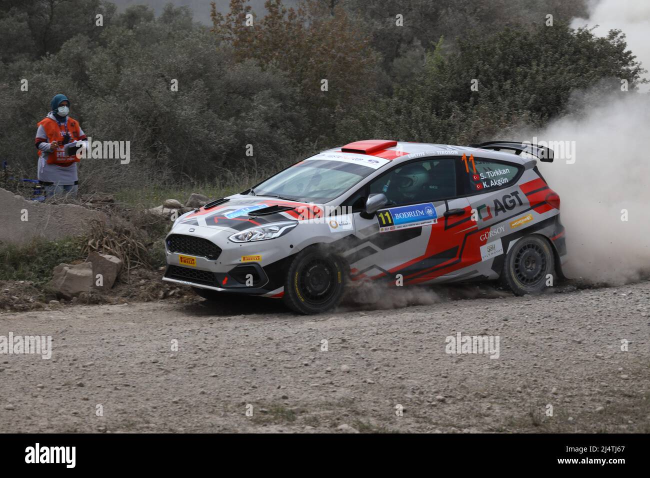 Bodrum, Turkey. 16 April 2022. The first race of the Turkiye Otomobil ...