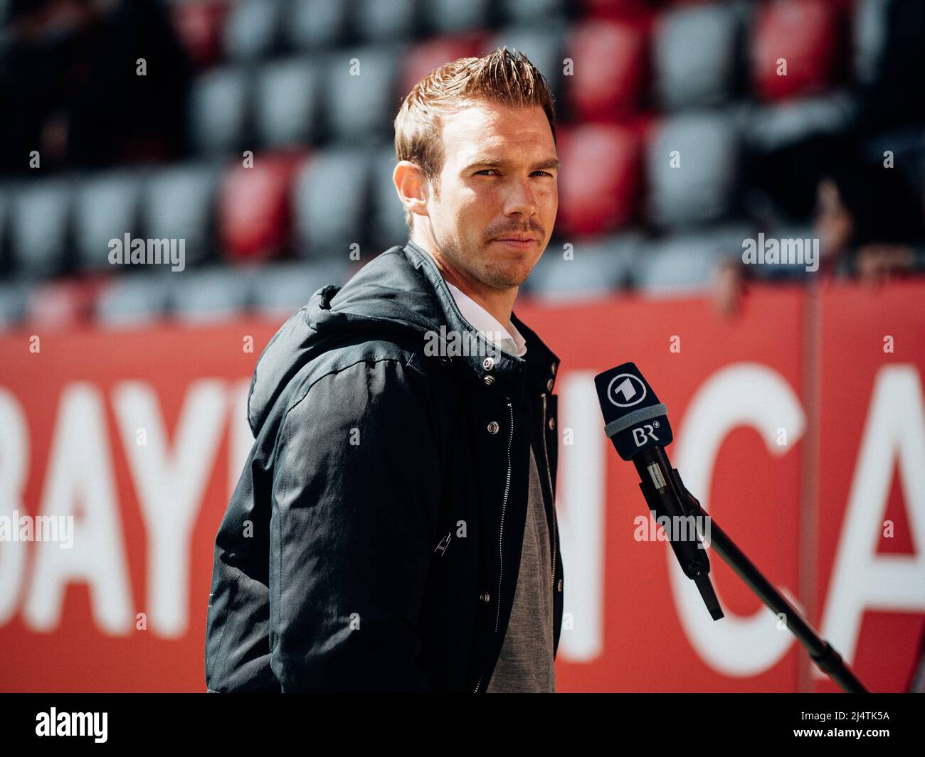 April 17, 2022, Munich, Germany: Tommy Stroot (Trainer Vfl Wolfsburg ...