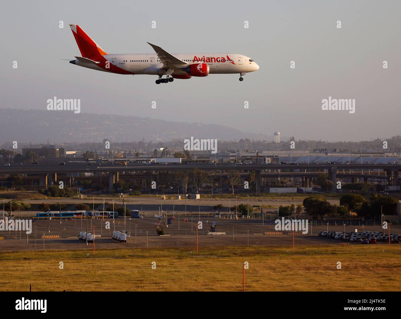 Los Angeles, California, USA. 12th Apr, 2022. An Avianca airlines ...