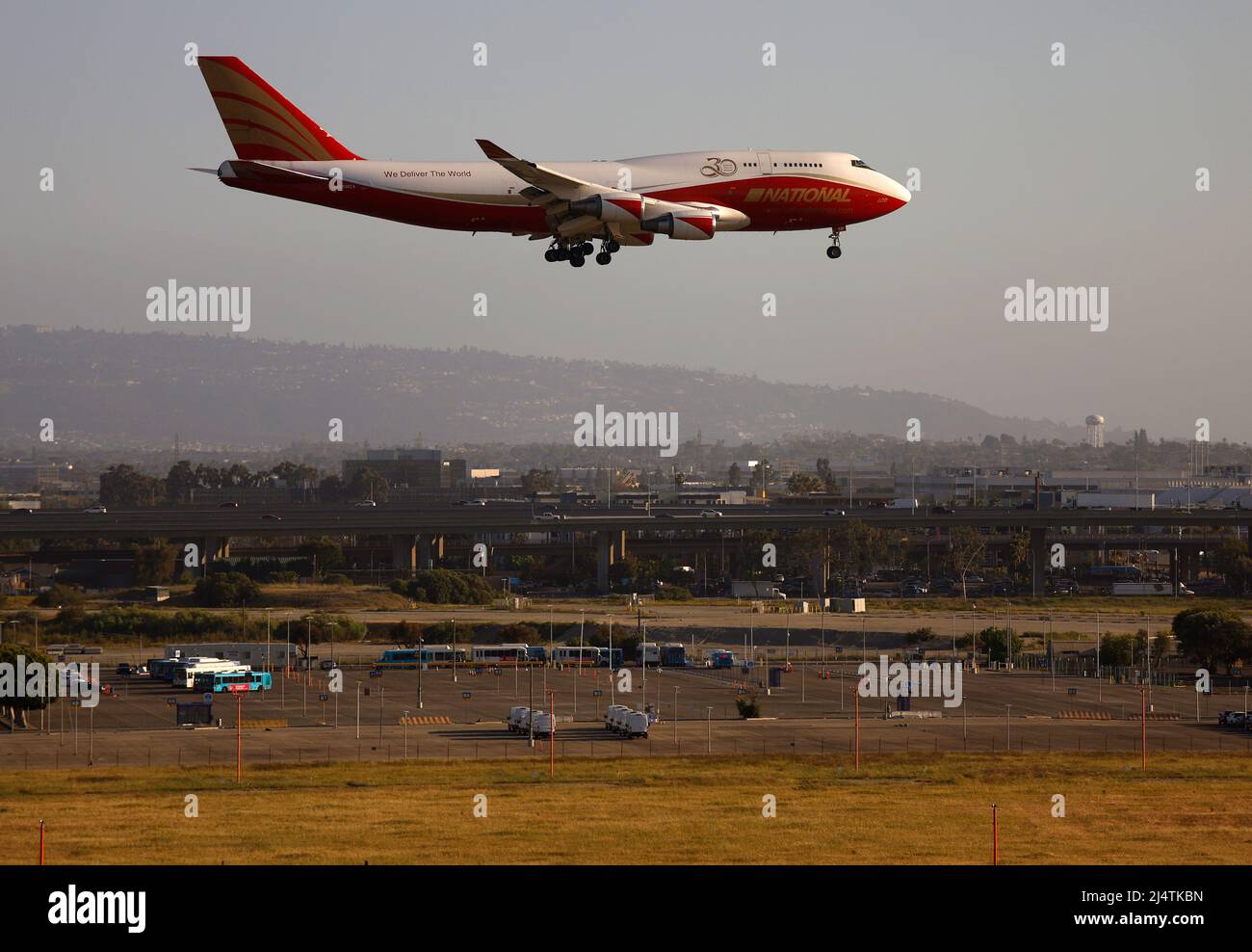 Los Angeles, California, USA. 12th Apr, 2022. A National Airlines ...