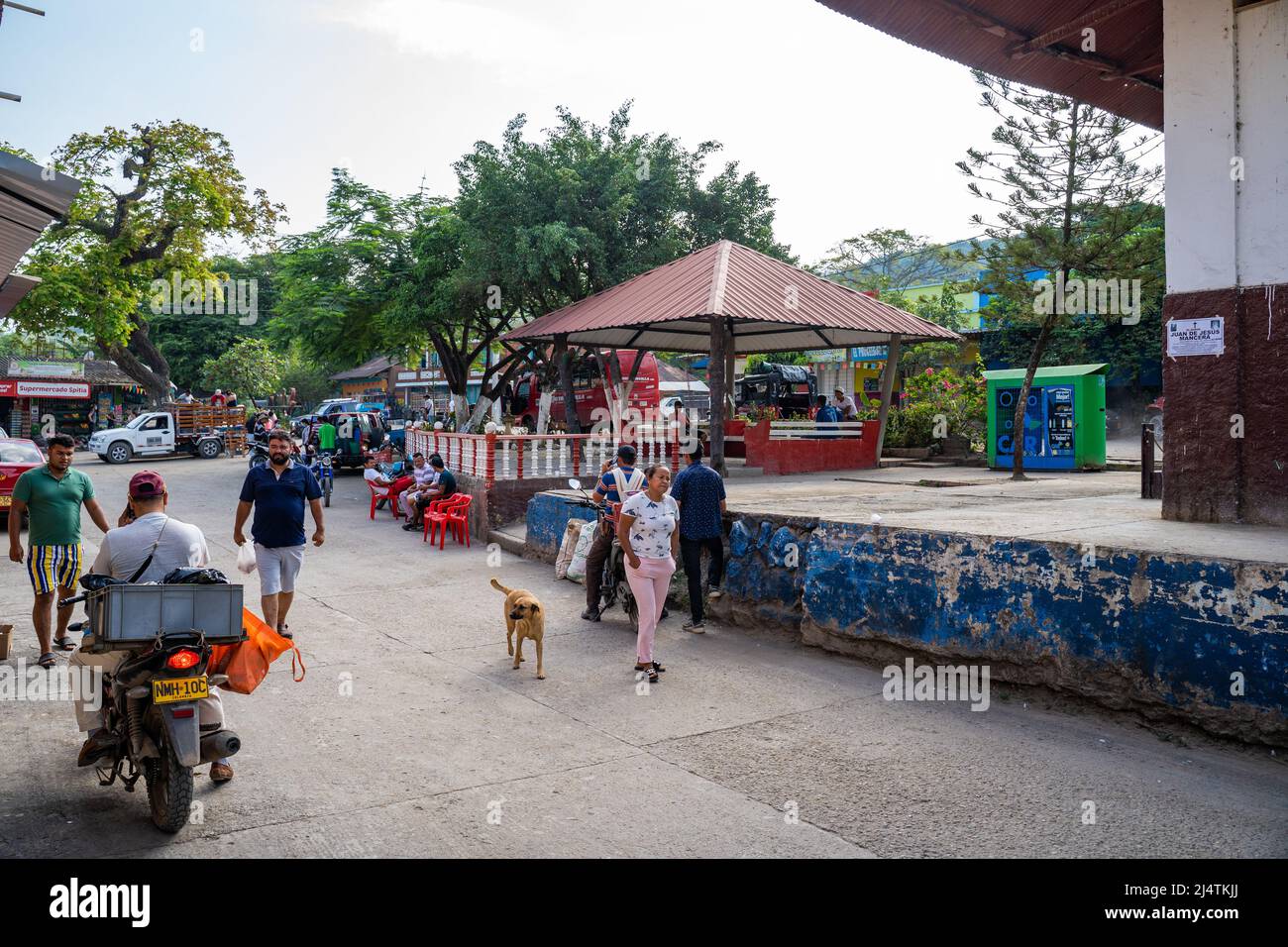 San Joaquin, La Mesa, Cundinamarca, Colombia. April 14, 2022. Typical ...