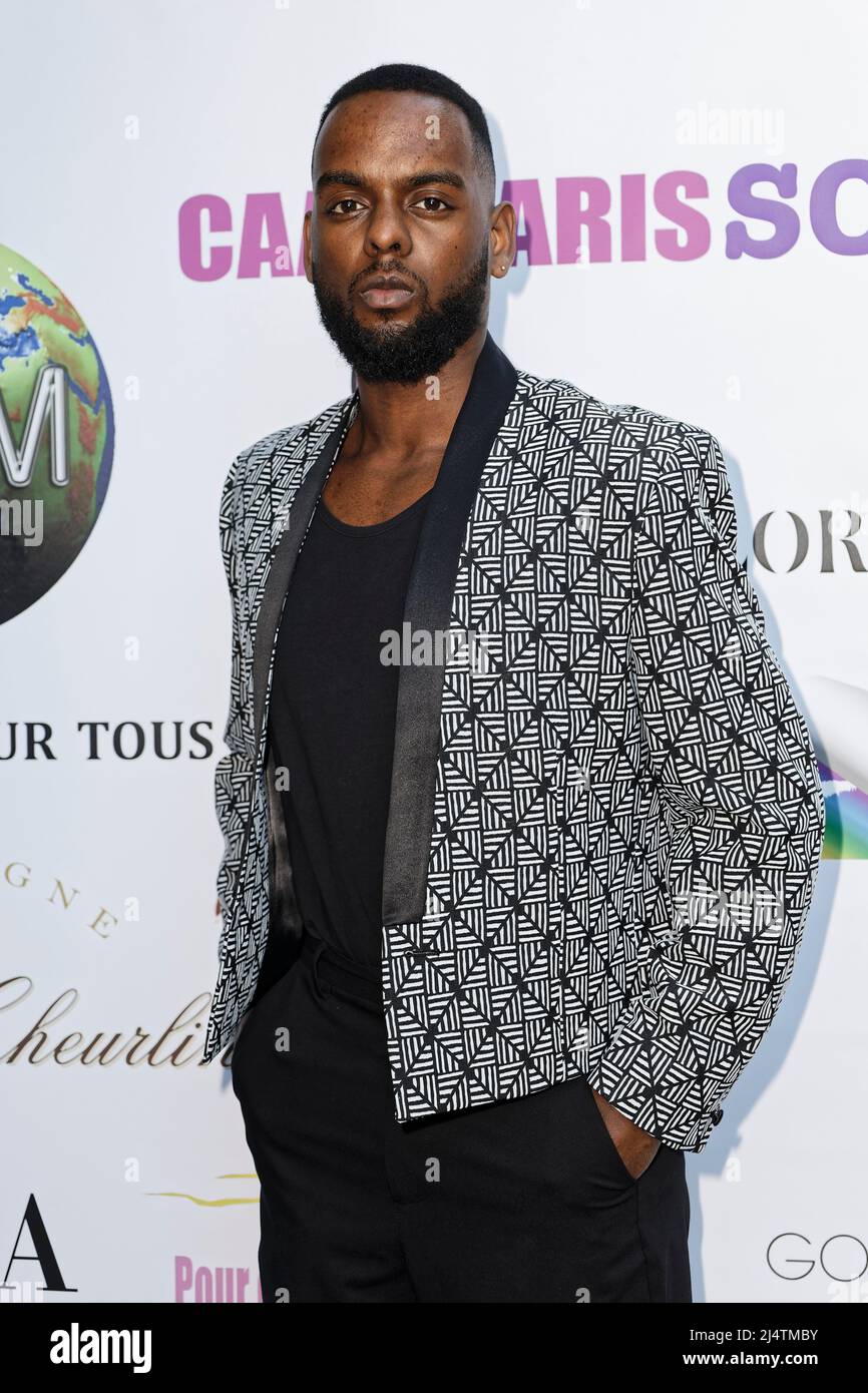 Paris, France. 16th Apr, 2022. Model Kevin dressed by Lords & Fools ...