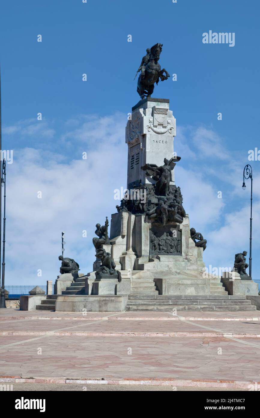 Cuba, Havana. Monument to Jose Antonio Maceo, Cuban Independence Hero ...