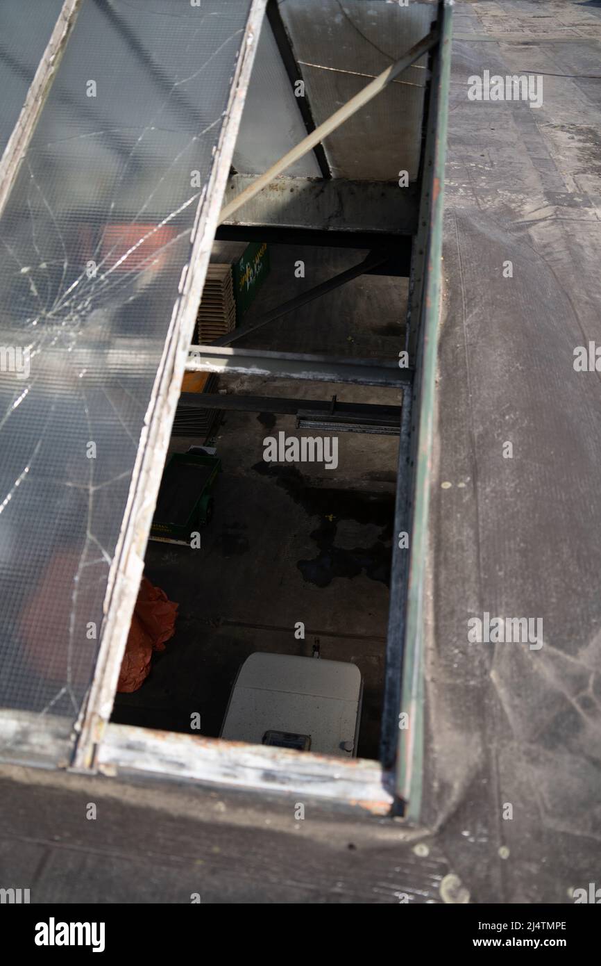 Construction warehouse industrial building on hi-res stock photography ...