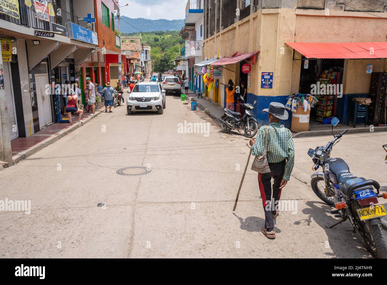 San Joaquin, La Mesa, Cundinamarca, Colombia. April 15, 2022. Typical ...
