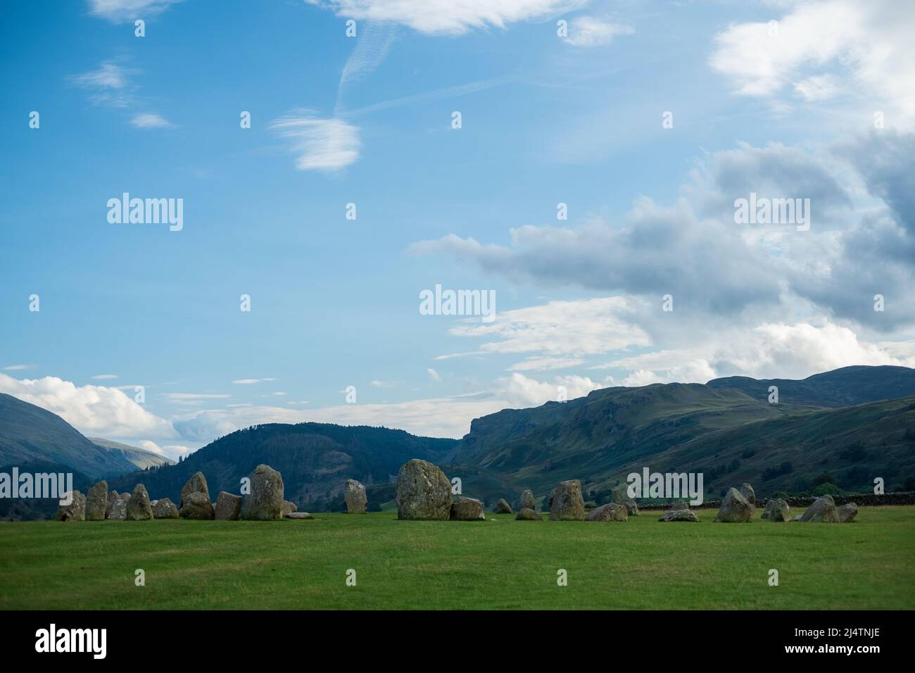 Castlerigg Stone Circle, Lake District, UK Stock Photo - Alamy