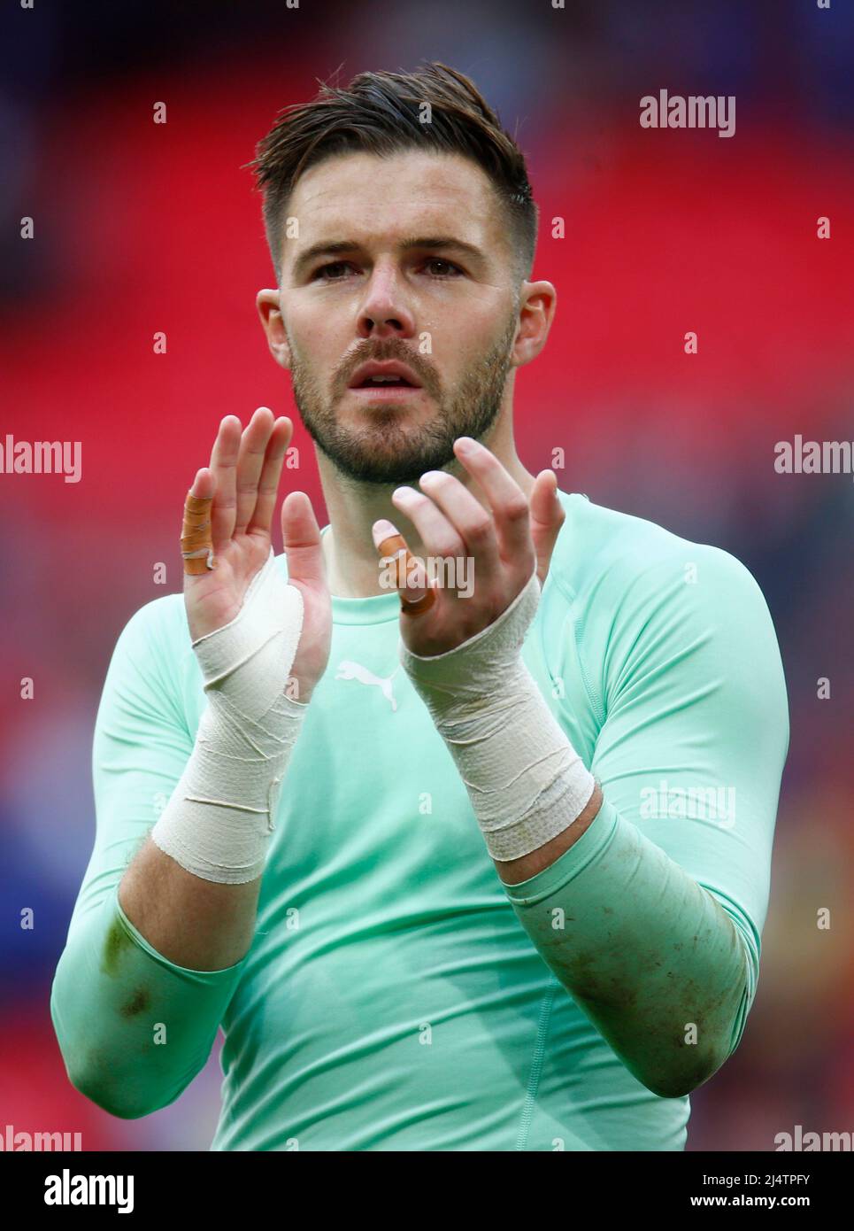 LONDON, ENGLAND - APRIL 17: Crystal Palace's Jack Butland after FA Cup ...