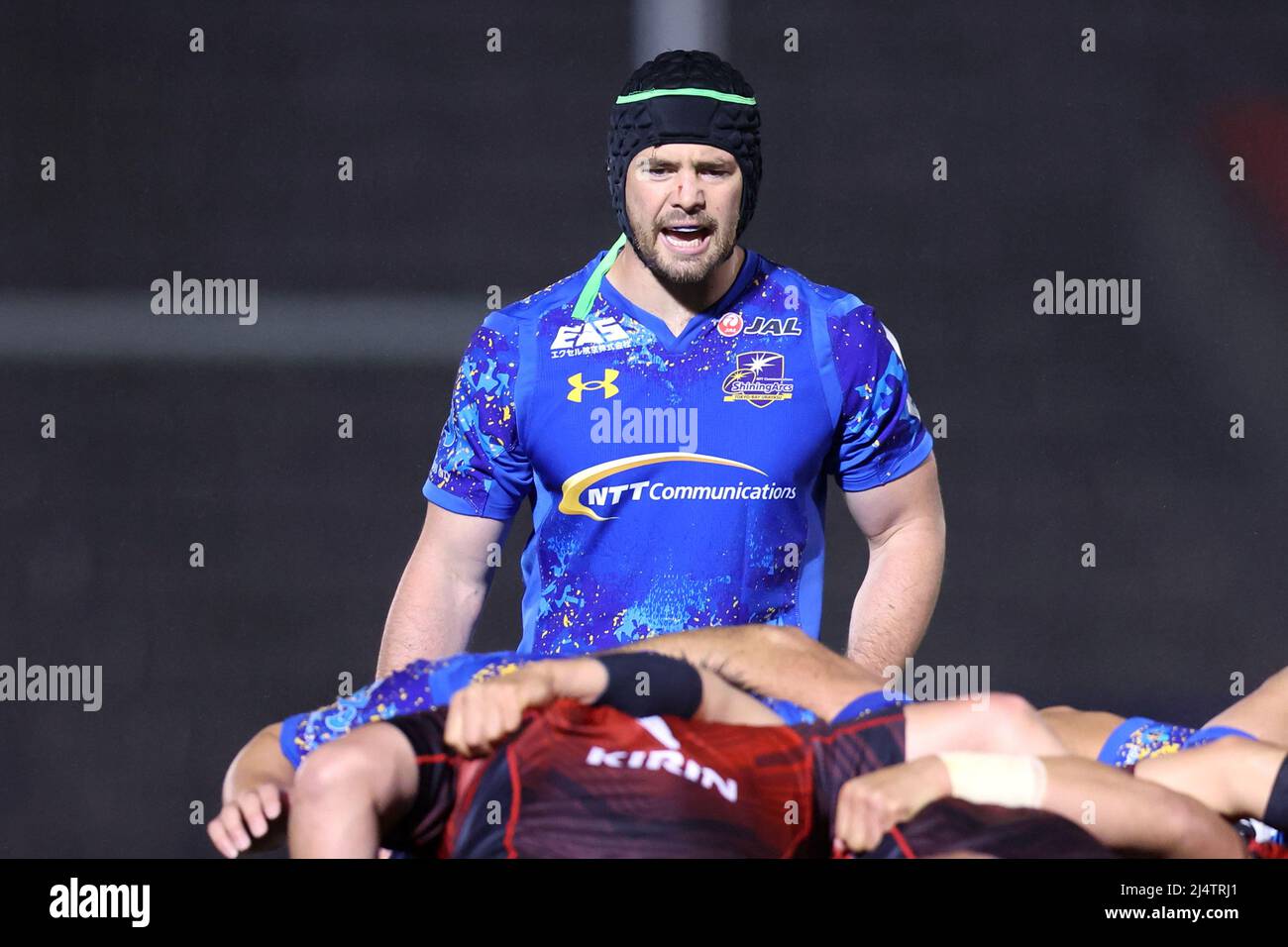 Tokyo, Japan. 15th Apr, 2022. Gill Liam (NTT) Rugby : 2022 Japan Rugby ...