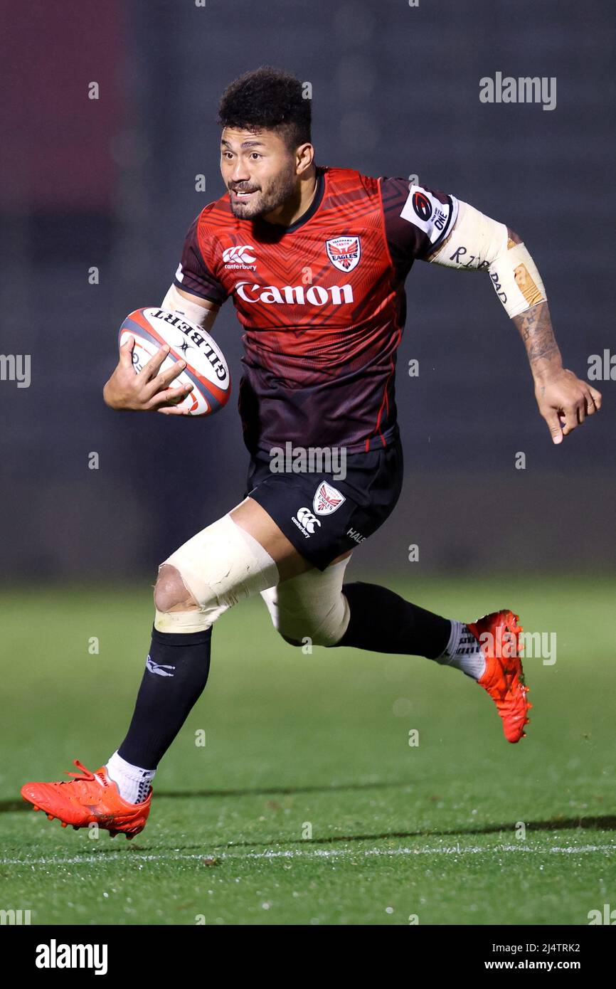 Tokyo, Japan. 15th Apr, 2022. Amanaki Lelei Mafi Rugby : 2022 Japan ...