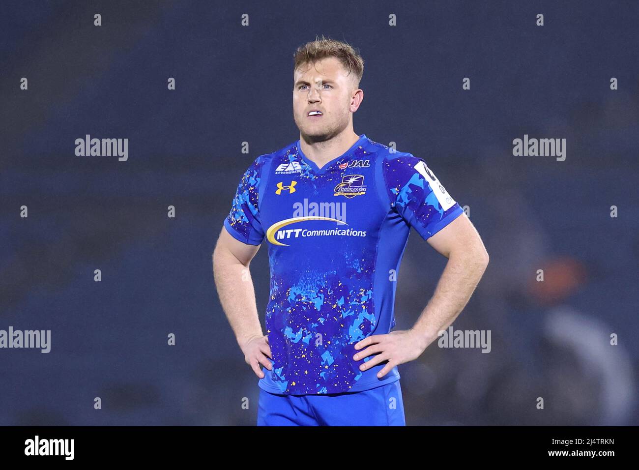Tokyo, Japan. 15th Apr, 2022. Shane Gates (NTT) Rugby : 2022 Japan ...