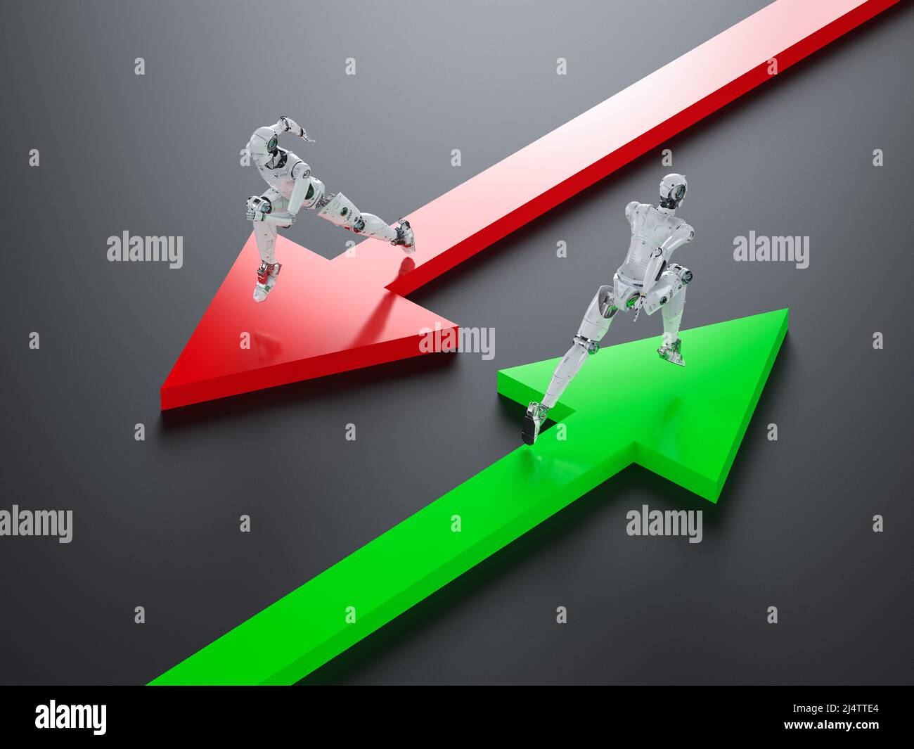 Digital transformation arrow hi-res stock photography and images - Alamy