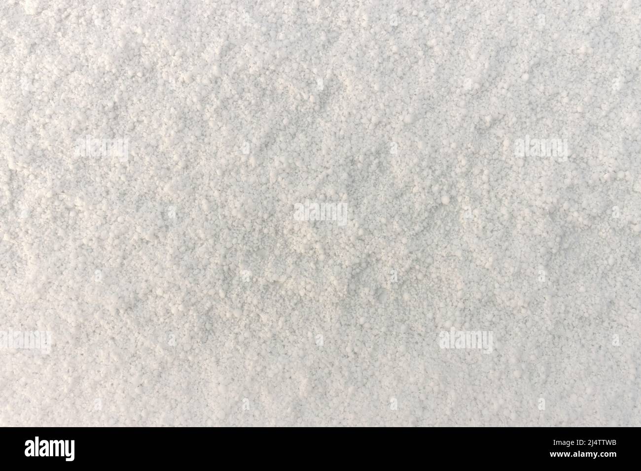 Full Frame Flatlay of A Thin Fresh Layer of Graupel Snow Stock Photo ...