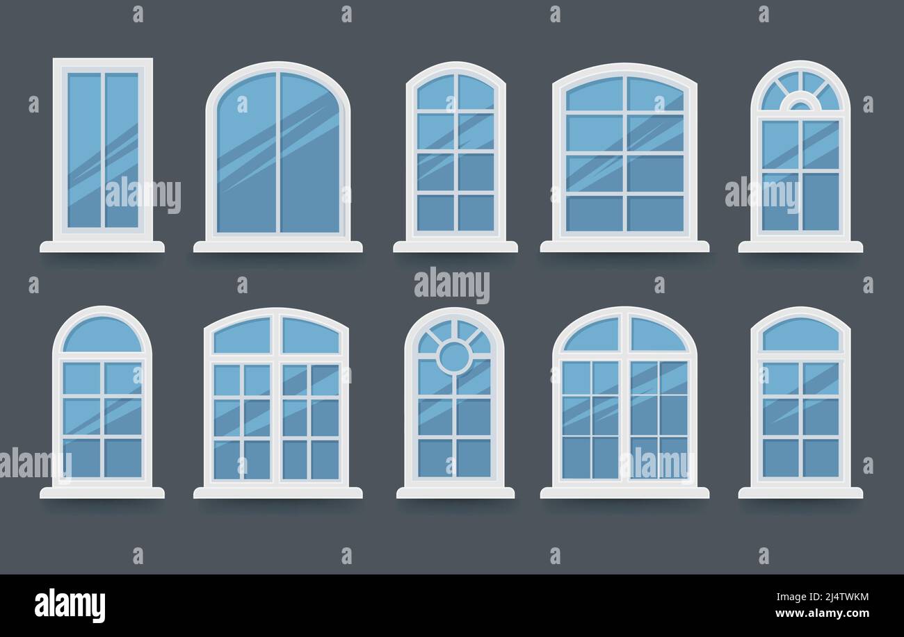 Windows vision facade glasses Stock Vector Image & Art - Alamy