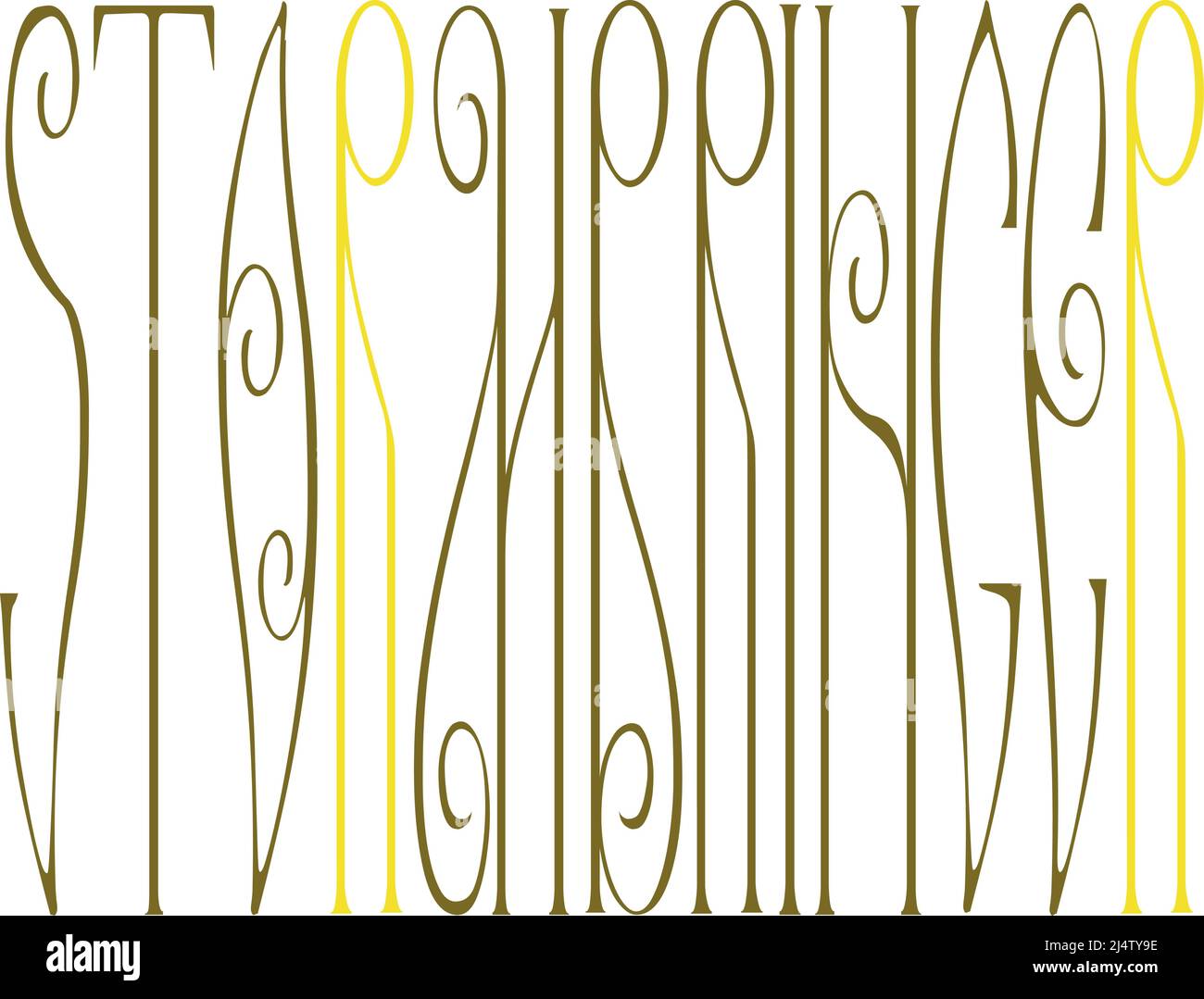 Unique Lettering T-Shirt Design Stock Vector Image & Art - Alamy