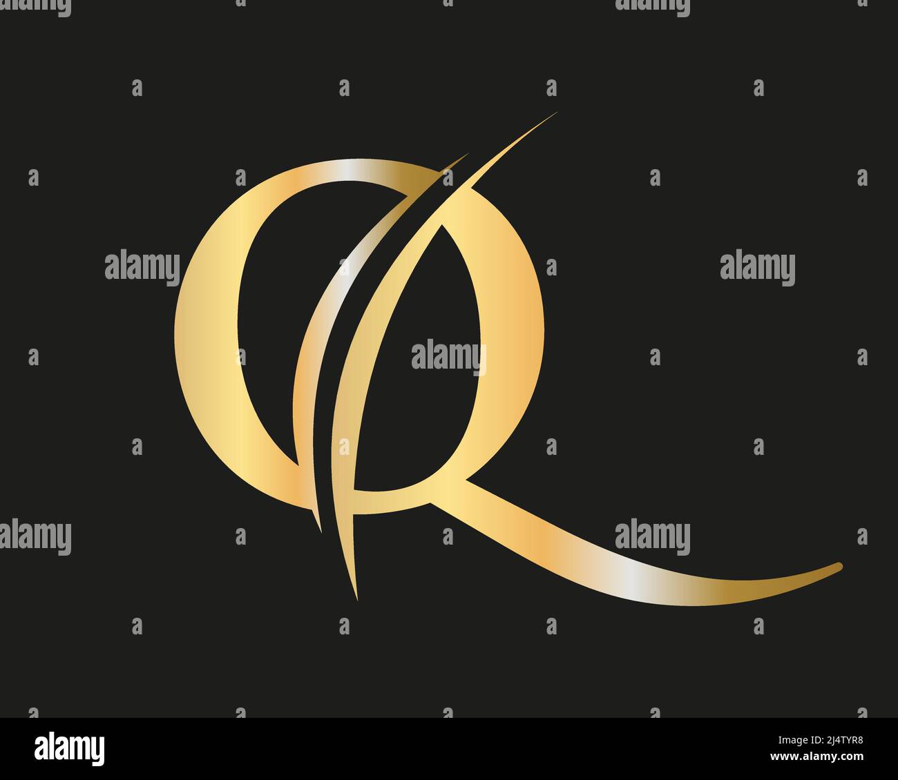 Premium Letter Q Logo Design with water wave concept. Q letter logo ...