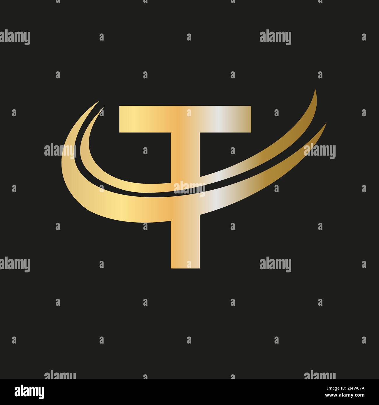 Elegant and stylish T logo design for your company. T letter logo ...